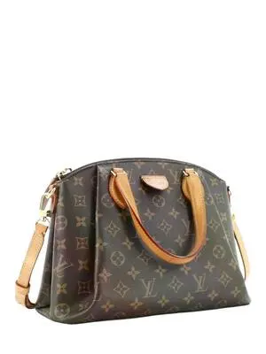 LOUIS VUITTON Rivoli Handbag Monogram Canvas - Brown