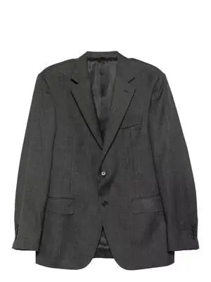 Canali Checked Suit - Grey