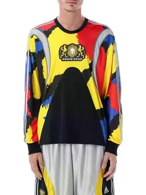 Adidas X Brain Dead Long-sleeves Top - Yellow