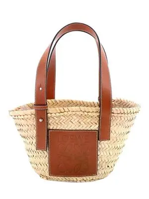 LOEWE Basket Raffia Small Tote Bag