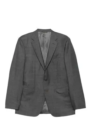 Canali Three-button Check Suit - Grey