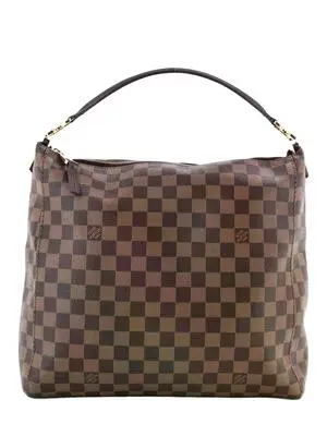 LOUIS VUITTON Portobello Handbag Damier Pm - Brown