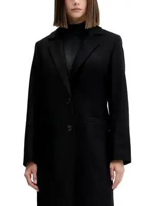 Hugo Mojeni Button-up Coat - Black