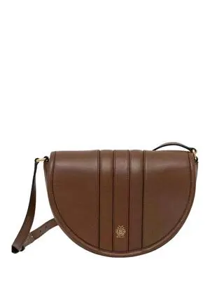 Bally Logo-detail Leather Crossbody Bag - Brown