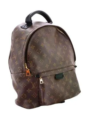 LOUIS VUITTON Palm Springs Monogram Canvas Mm Backpack - Black