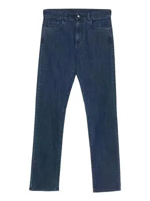 Canali Five-pocket Jeans - Blue