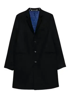 Paul Smith Button-up Coat - Blue