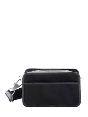 Gucci Camera Bag Jumbo Gg Canvas Mini Crossbody Bag - Black