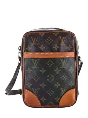 LOUIS VUITTON Danube Handbag Monogram Canvas Crossbody Bag - Brown