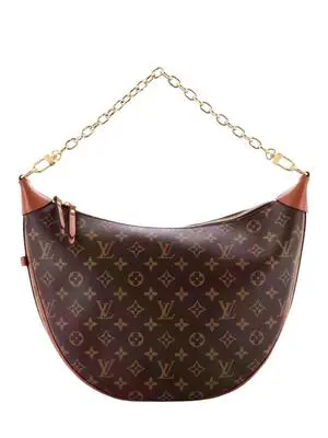 LOUIS VUITTON Loop Reverse Monogram Canvas Hobo Bag - Brown