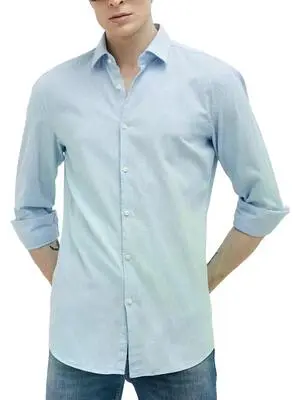 Hugo Button-up Shirt - Blue