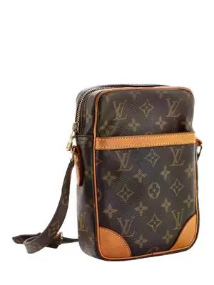 LOUIS VUITTON Danube Handbag Monogram Canvas - Brown