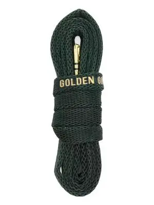GOLDEN GOOSE Logo-print Shoe Laces - Green