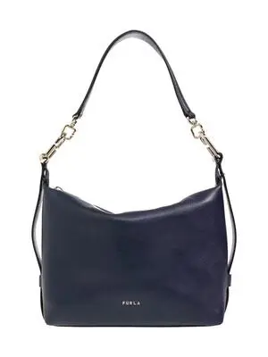 Furla Tonie Logo Shoulder Bag - Blue