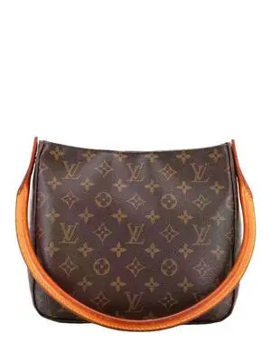 LOUIS VUITTON Looping Handbag Monogram Canvas - Brown