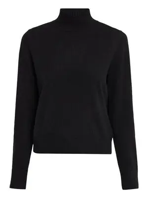 Vince Cashmere Turtleneck Sweater - Black