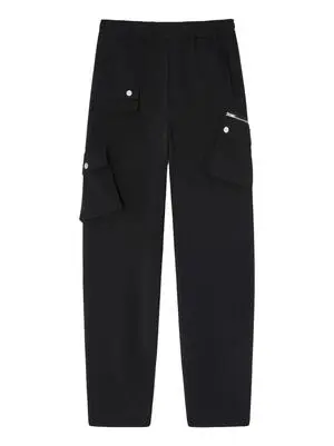 GANNI Cargo-pocket Trousers - Black