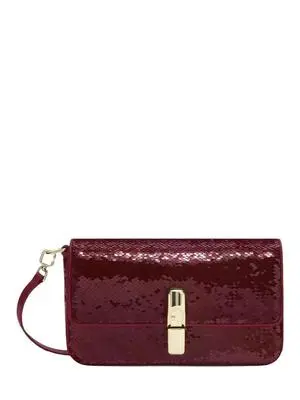 Furla Iride Sequin-embellished Crossbody Bag - Red