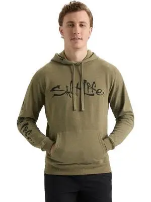 SALT LIFE Voyage Pullover Hoodie Marshmellow