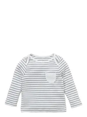MORI Long Sleeve T-Shirt Grey Stripe