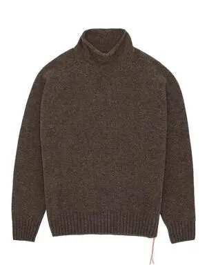 FORTELA Andrew Merino Wool High-neck Sweater - Melange