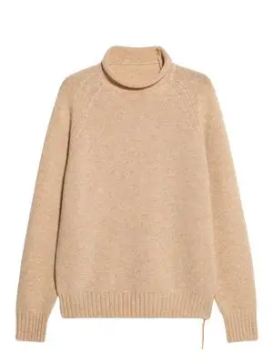 FORTELA Fortela Andrew Merino Wool High-Neck Sweater Natural