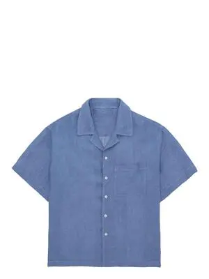 FORTELA Bowling Linen Short Sleeve Shirt