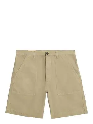 FORTELA Fortela Rebel Cotton Pocket Bermuda Shorts Khaki