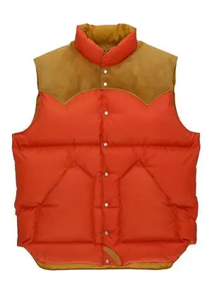 FORTELA Rocky Mountain Featherbed Down Vest - Orange