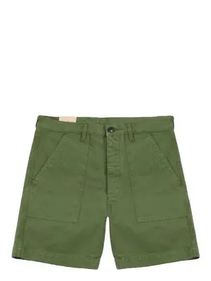 FORTELA Cotton Pocket Bermuda - Green