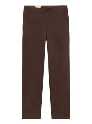 FORTELA Wallace Cotton Trousers - Brown