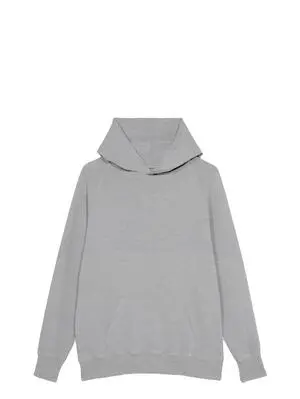 FORTELA Brushed Jersey Hoodie - Melange