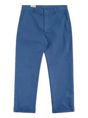 FORTELA Mainet Cotton Chino Trousers - Indigo Rinse