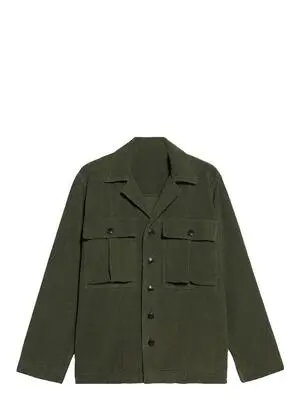 FORTELA Solomon Corduroy Overshirt - Green