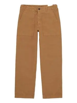 FORTELA Newfatigue Canvas Parachute Trousers - Cacao