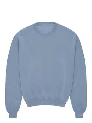 FORTELA Rover Cotton Crewneck Sweater - Sky