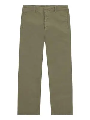 FORTELA Jamiet Chino Gabardine Trousers - Green