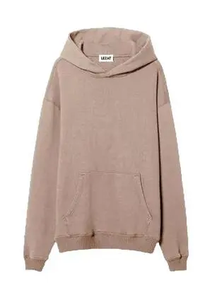 LEZAT Juno Organic Cotton Oversized Heavyweight Hoodie Sweatshirt - Rose Dust