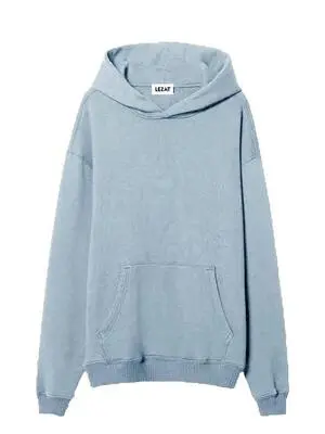 LEZAT Juno Organic Cotton Oversized Heavyweight Hoodie Sweatshirt - Winter Sky