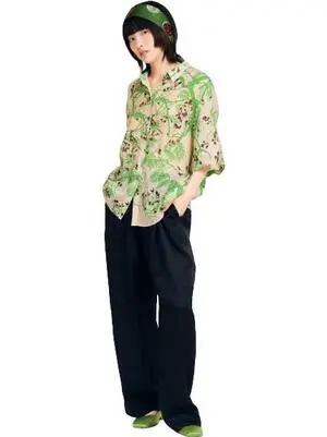 LOST PATTERN Coco Dream Oversized Hawaii Shirt