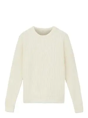 FORTELA Alberto Wool Crewneck Sweater - Ecru