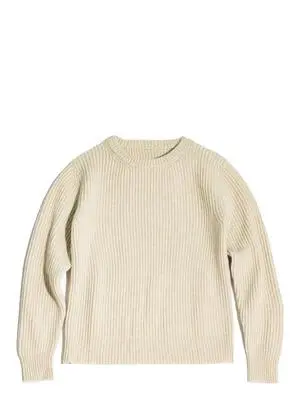 FORTELA Alberto Wool Crewneck Sweater - White