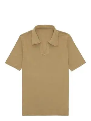 FORTELA Goose Short Sleeve Polo Camel