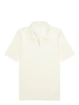 FORTELA Goose Short Sleeve Polo Ecru