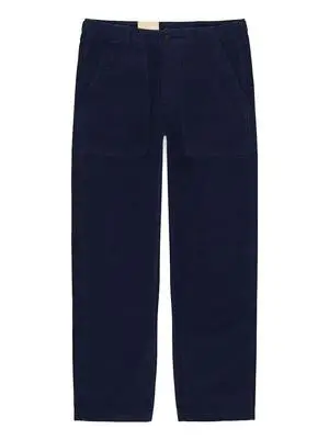 FORTELA Fatigue Twill Cotton Trousers - Blue
