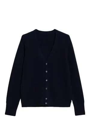 FORTELA Alfa Cashmere Cardigan Navy Blue