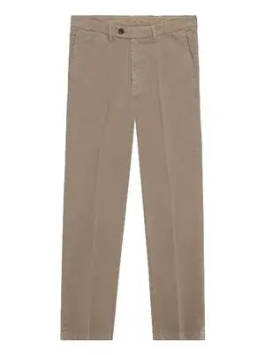 FORTELA Kent Cotton Chino Trousers - Camel