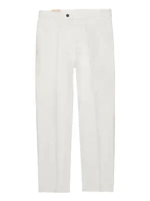 FORTELA Kent Cotton Chino Trousers - White