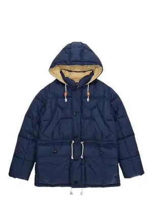 FORTELA Hickory Padded Anorak Jacket - Blue