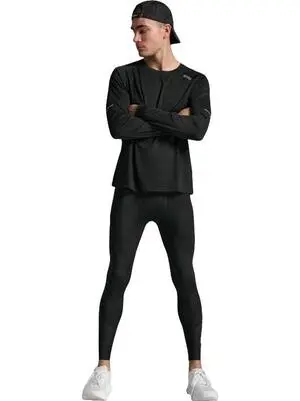 2xu Aero Mesh Compression Tights - Black/silver Reflective